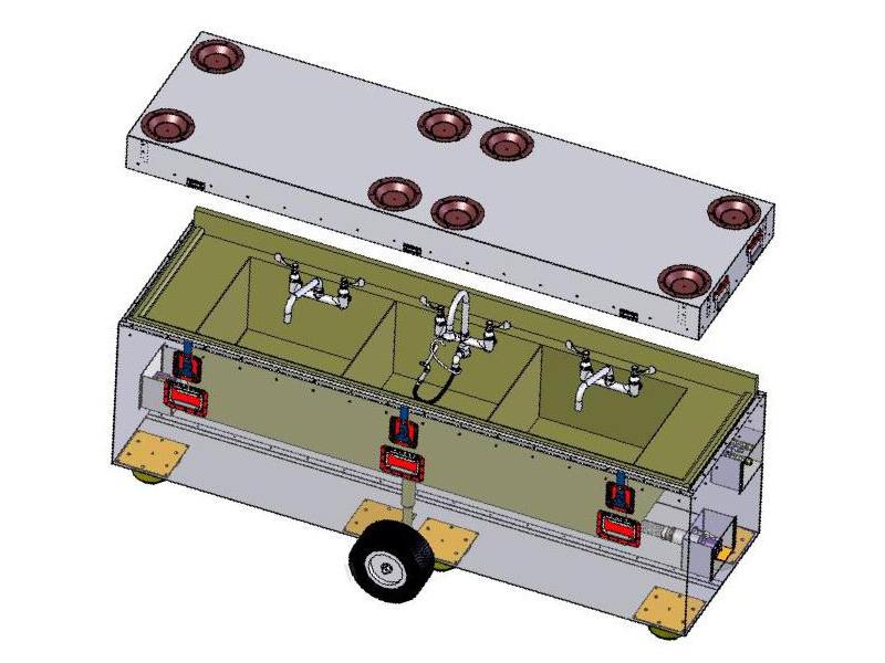 Gang Sinks - Design Shelter